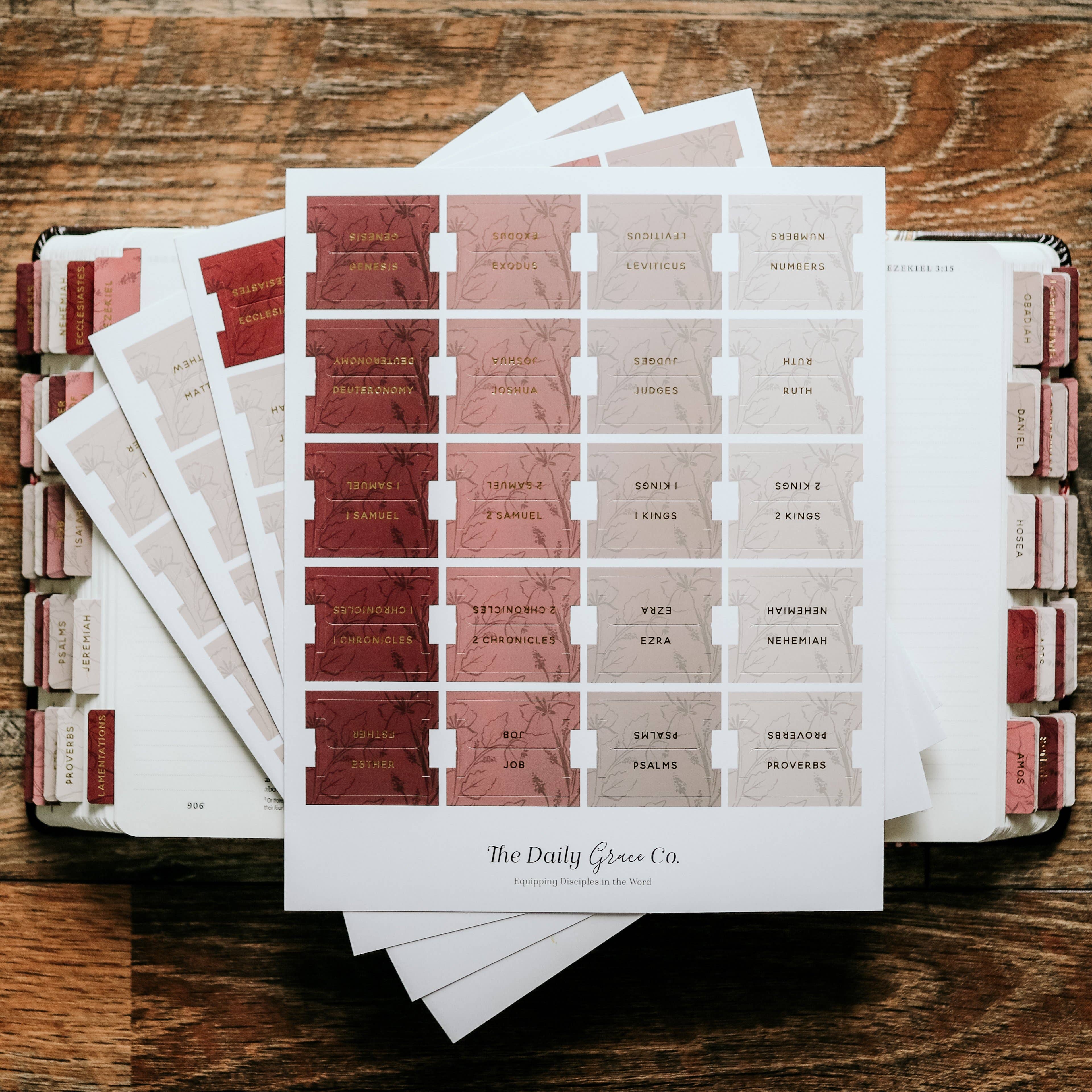 Rose Floral Bible Tabs – Dreidel. home + sundry