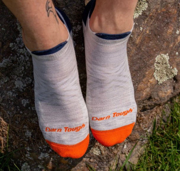 Men's Ultra-Lightweight Ash Running Socks XL (12.5-14.5) – Dreidel ...