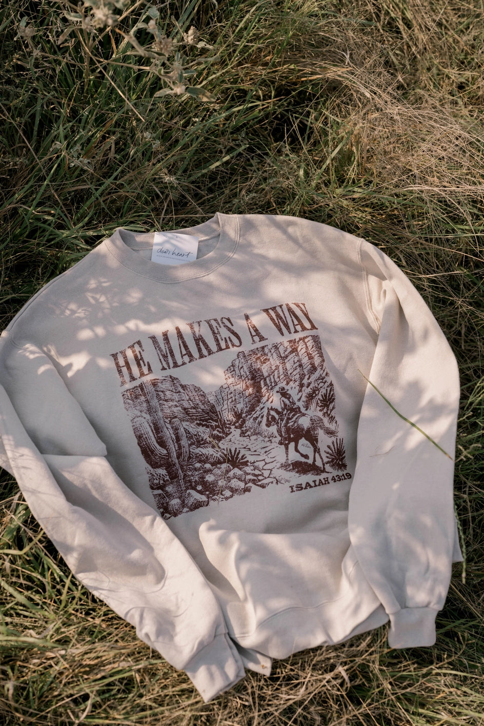 He Makes A Way Pullover – Dreidel. home + sundry